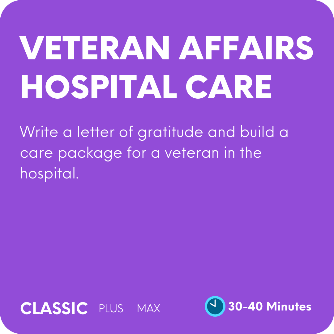 Veteran Affairs Hospital Care – Kynd Kit